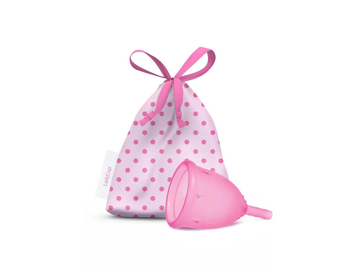LadyCup Pink Maat L - Green-World.nl